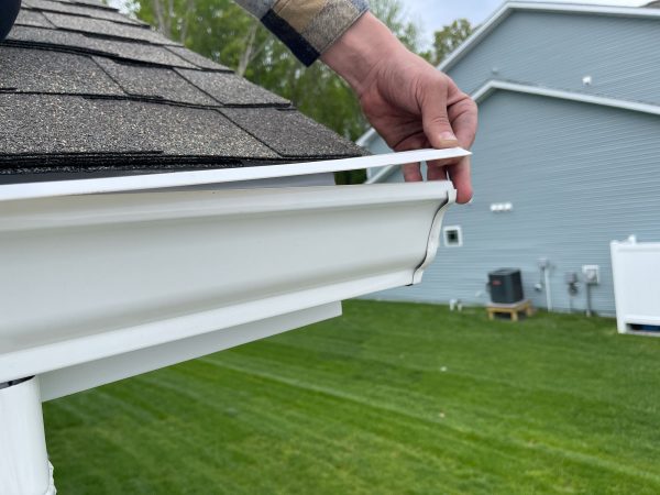 Original Gutter Edge™ Peel N' Stick Seamless design proven to keep you