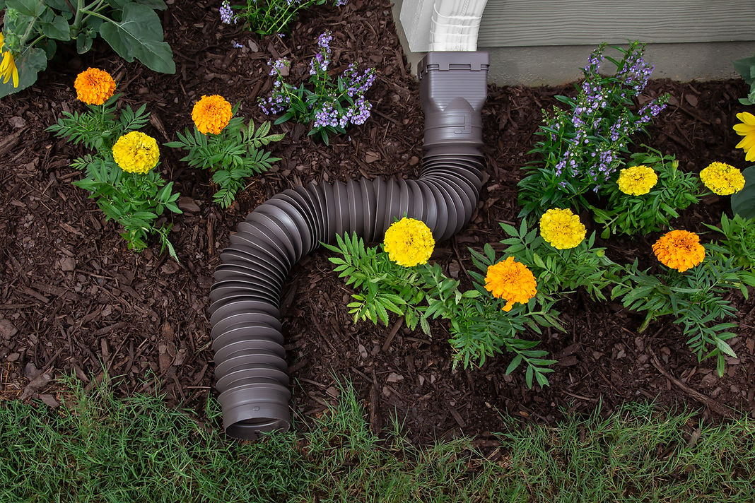 Universal Professional Grade Rain Gutter Flexible Downspout Extension ...